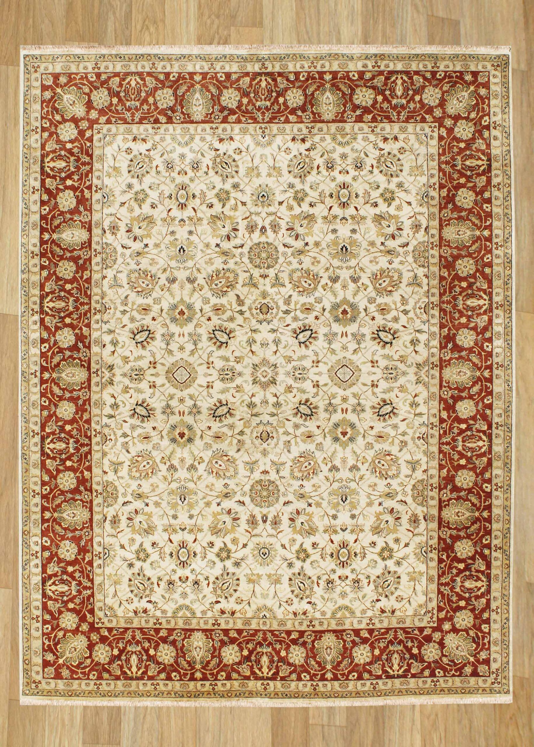 FH-144 CREAM/RUST - Carpets in Delhi | Carpet Manufacturers in India